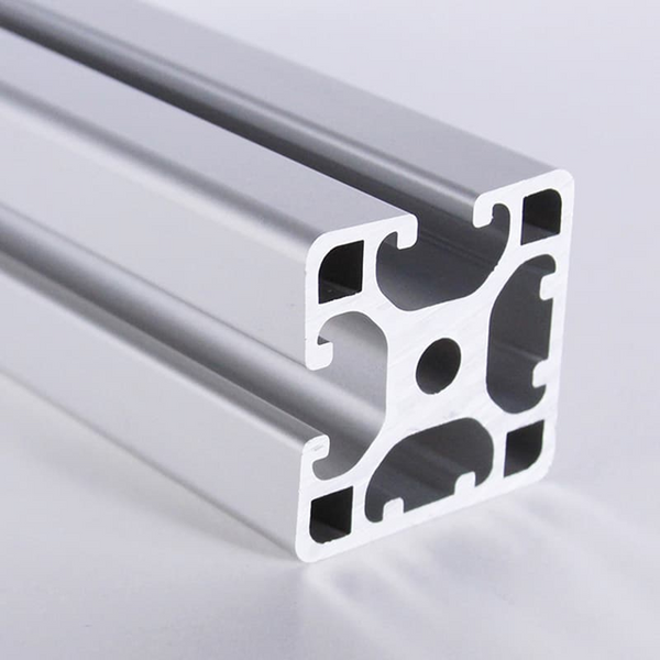 4040 Aluminum T-Slot Profile - 40mm x 40mm with 2 Slots & 2 Flat Walls ...