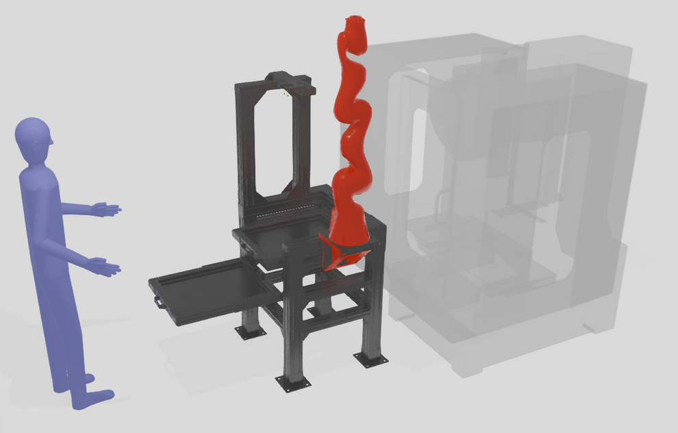 KUKA Robot frame structure – T-Slot ModBuild