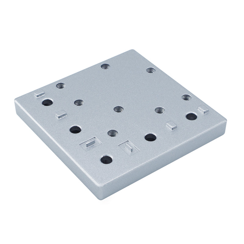 4040 & 4080 Die-Cast Aluminium Flange Mount Caster Base Plate – T-Slot ...